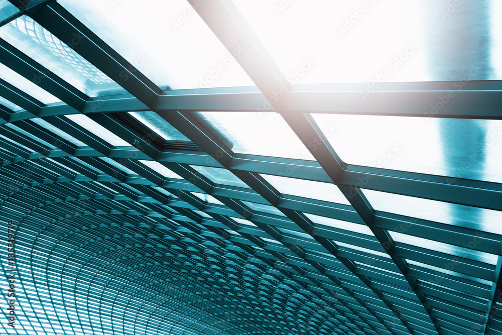 Foto Stock Modern Architecture of Facade Building Structure and ...