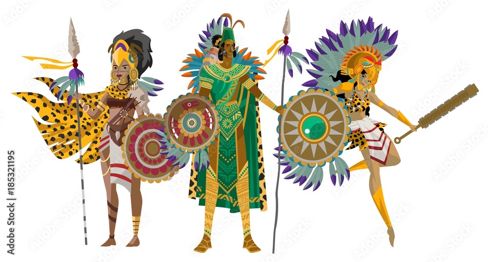 Aztec Soldiers