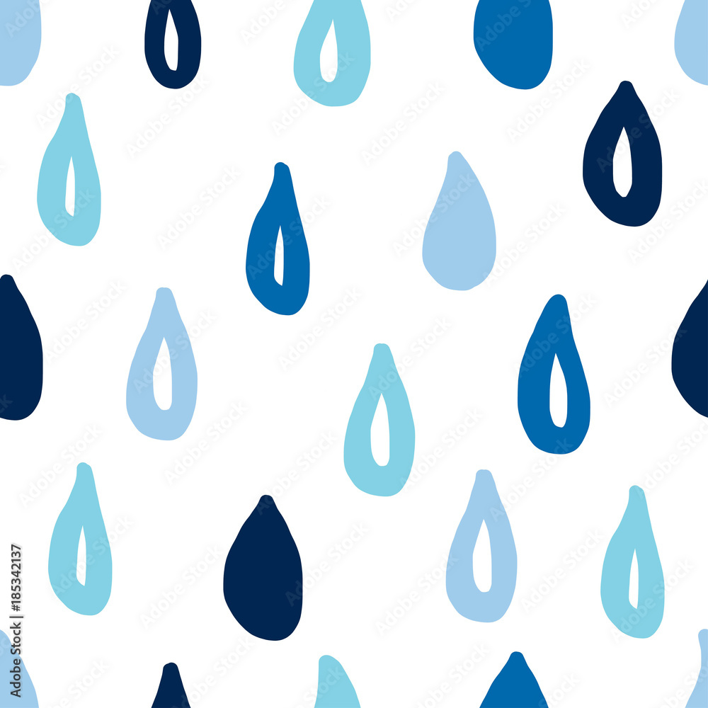 Summer rain seamless texture. Seamless pattern can be used for ...