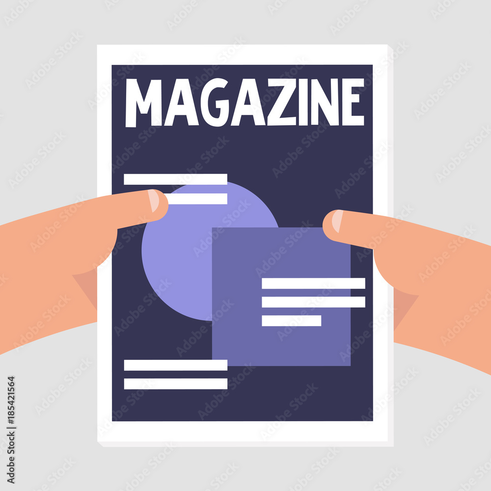 Magazine Cover Clipart