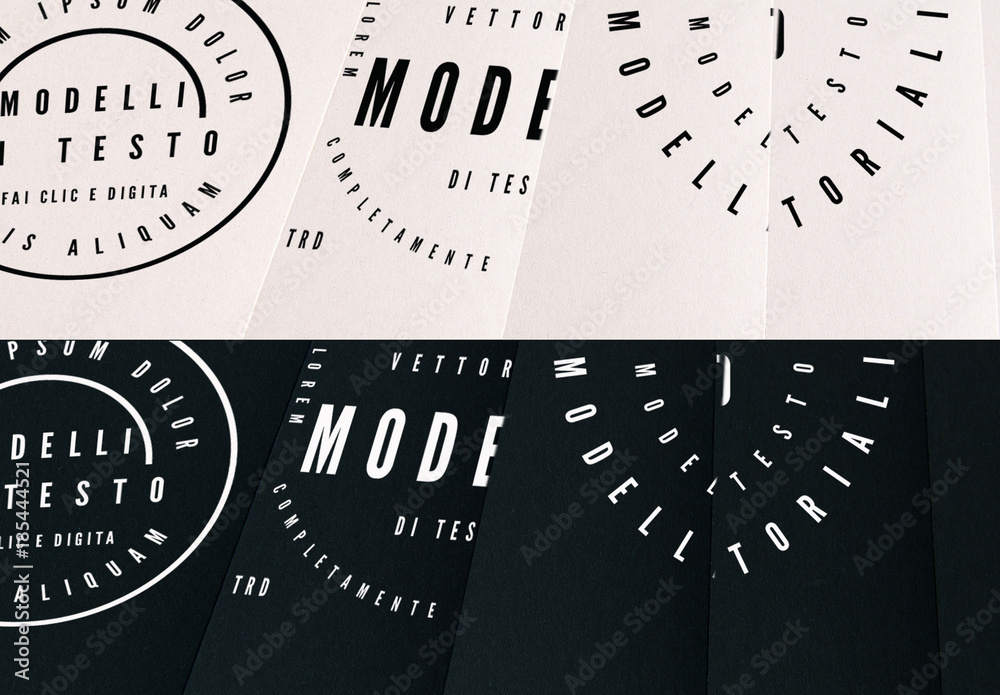 Kit per logo di testo di base Stock Template | Adobe Stock