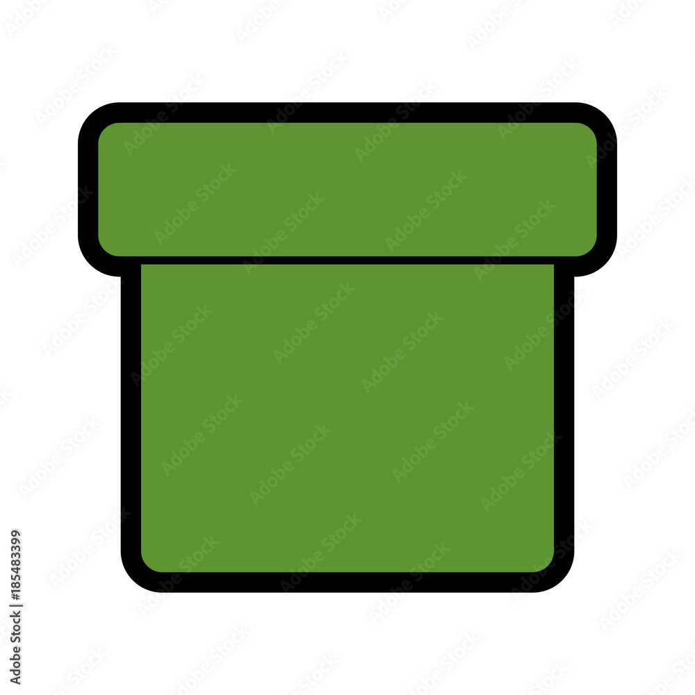 box closed icon image vector illustration design Stock Vector | Adobe Stock