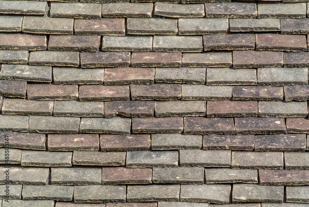 English Roof Tile Textures Stock Photo | Adobe Stock