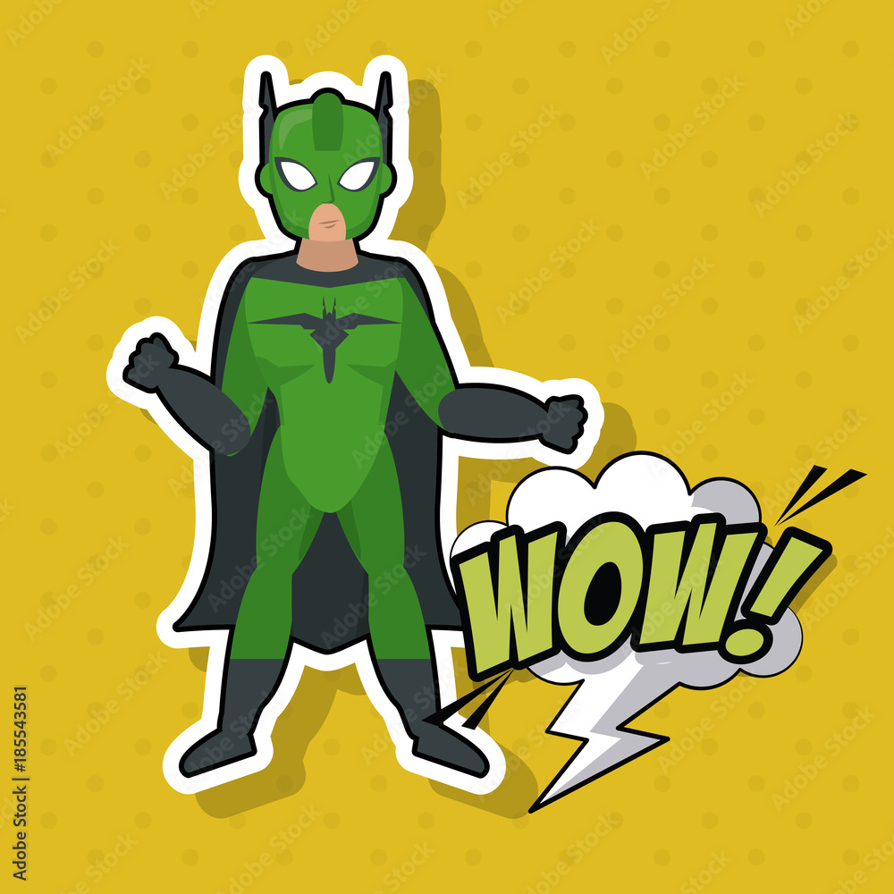 Superhero Graphic Design