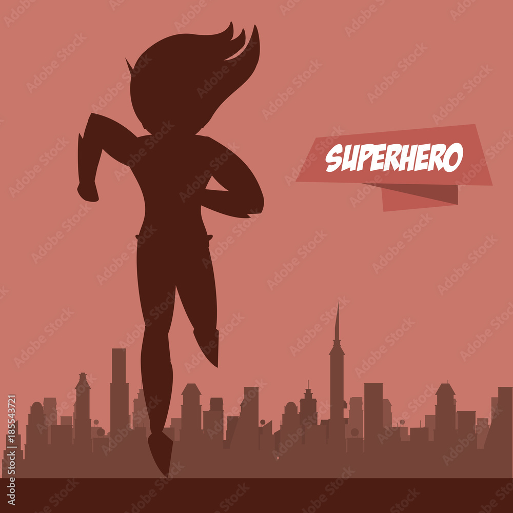 Superhero Graphic Design