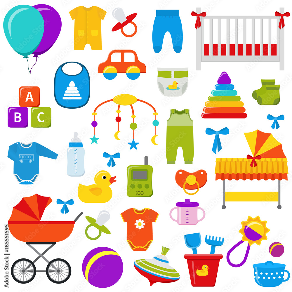 Baby Shower Vector Art