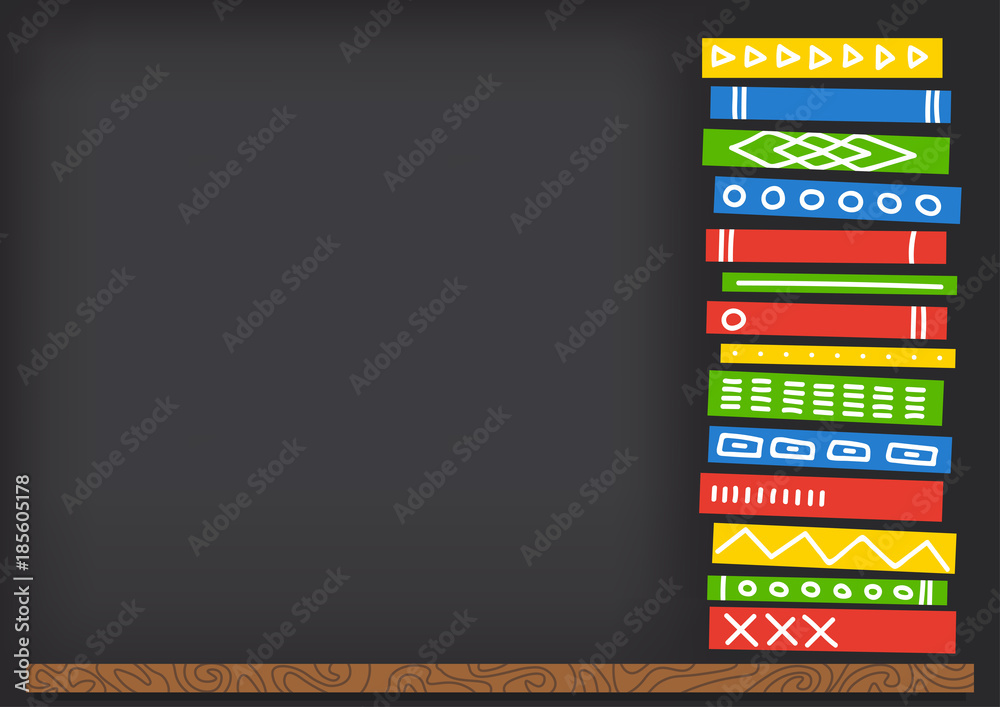 Stack of books on dark background. Knowledge, education, studying ...