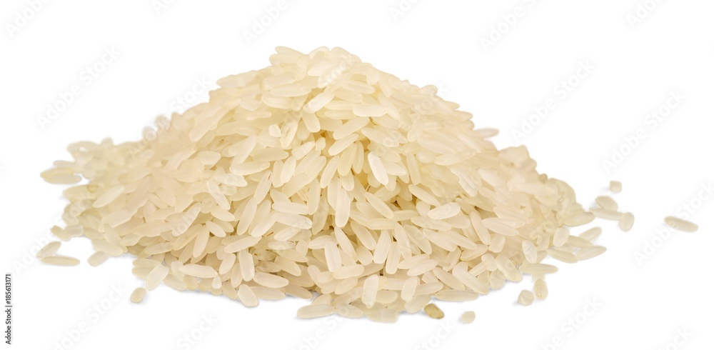 Pile of White Rice Stock Photo | Adobe Stock