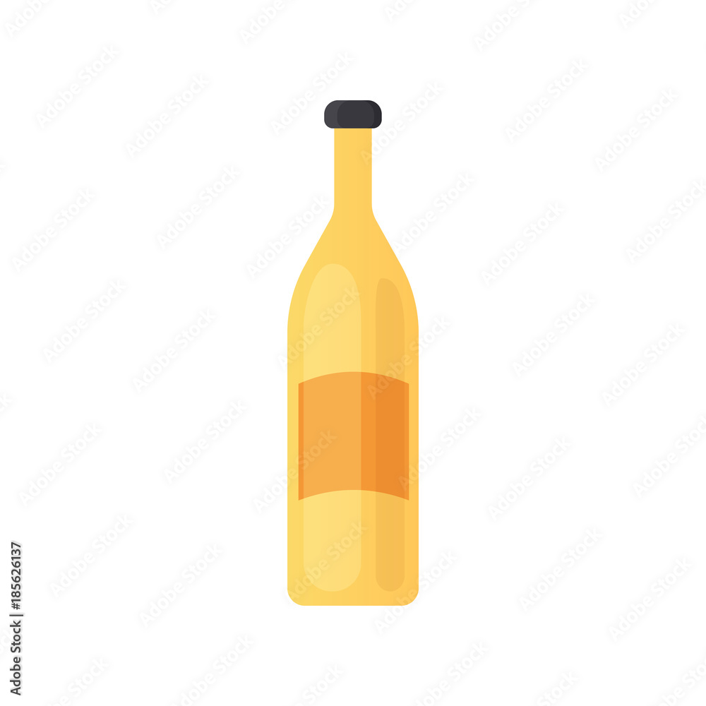 design alcohol bottle vector illustration in cartoon style Stock Vector ...