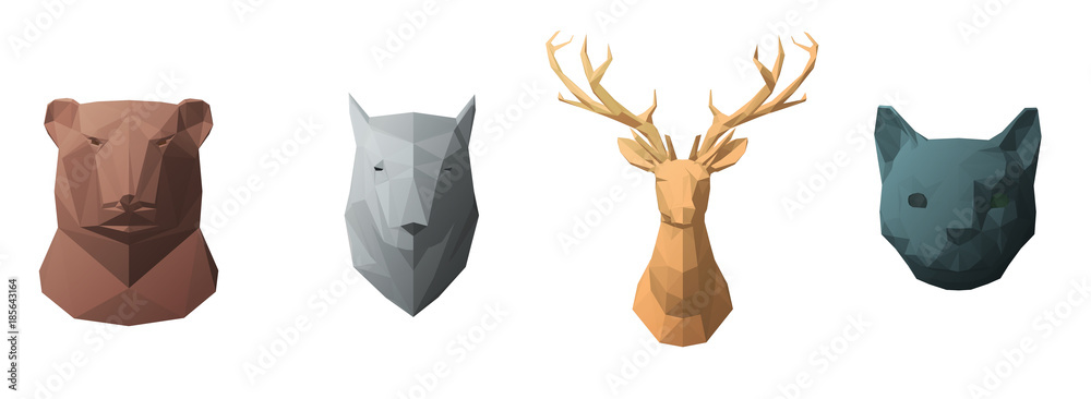 Geometric Animals 3d
