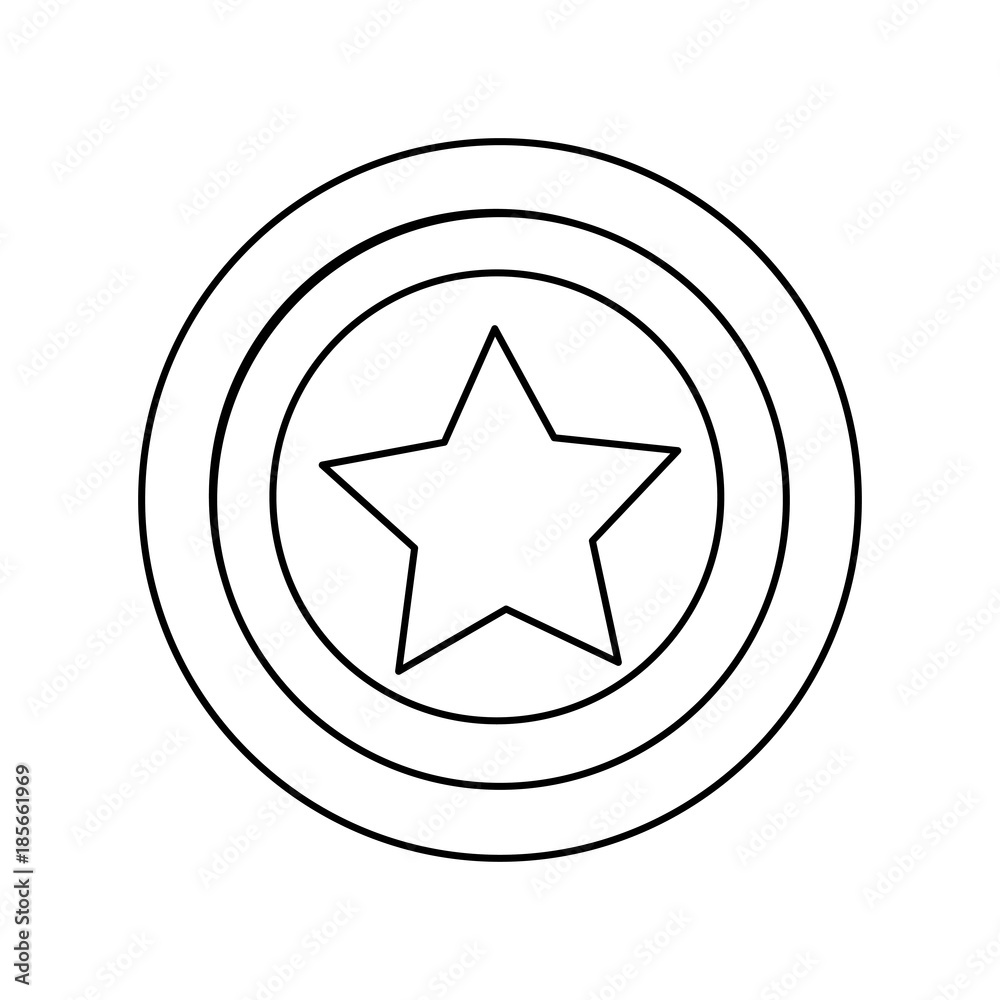 videogame star vector illustration Stock Vector | Adobe Stock