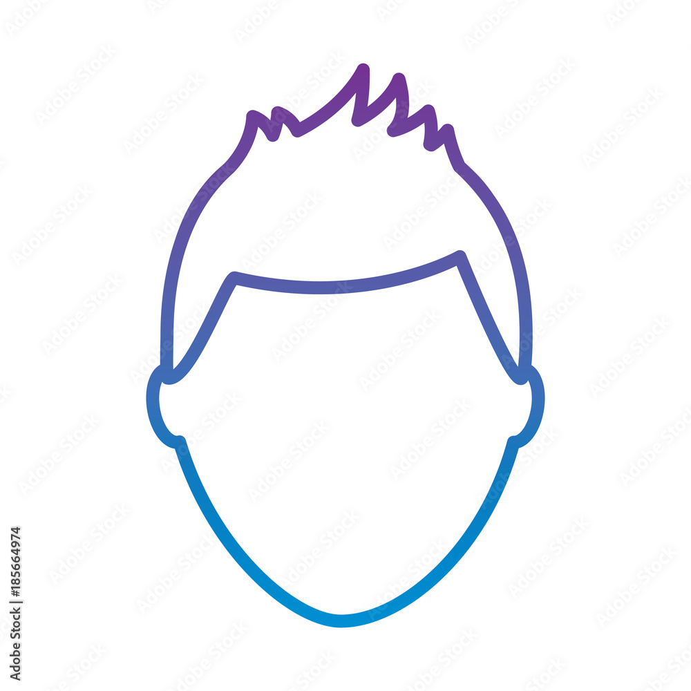 default male avatar man profile picture icon vector illustration ...