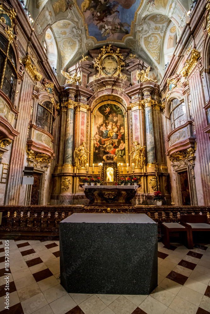 Annakirche in der Annagasse in Wien, Österreich Stock Photo | Adobe Stock