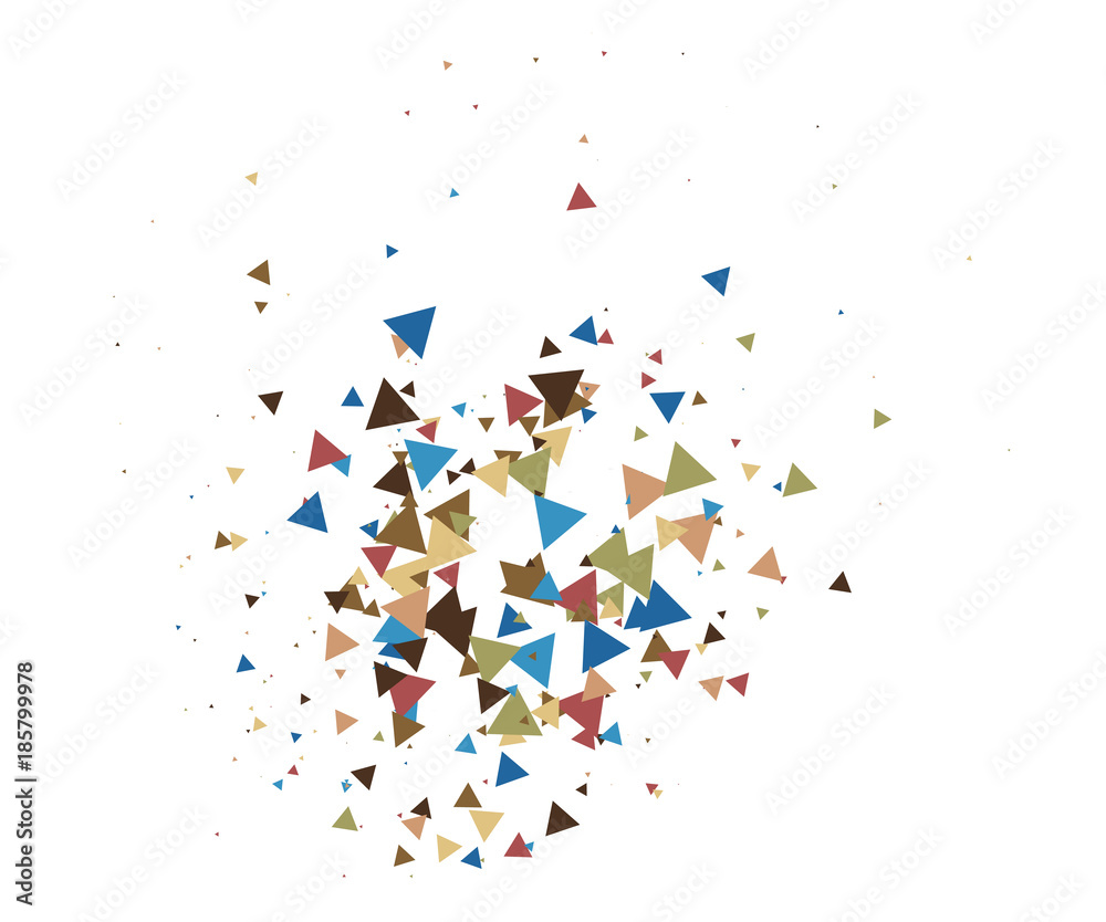 Cool Explosion, Broken Glass, Vector Grunge Blast, Falling Triangle ...