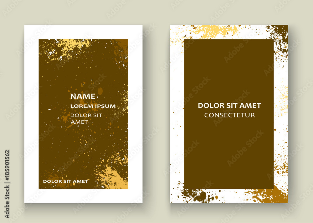 Pastel explosion paint splatter artistic cover frame design. Decorative ...