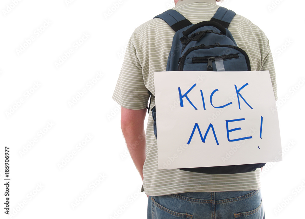 Kick me sign Stock Photo | Adobe Stock