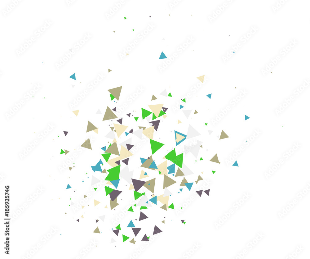 Cool Explosion, Broken Glass, Vector Grunge Blast, Falling Triangle ...
