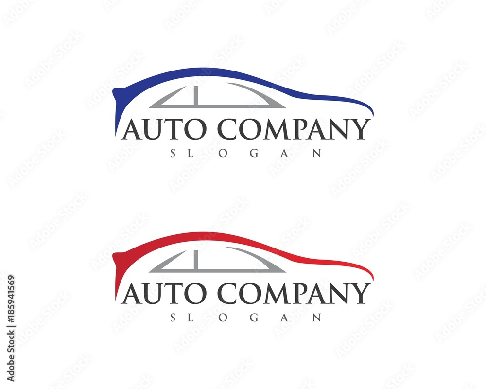 Auto car Logo Template Stock Vector | Adobe Stock
