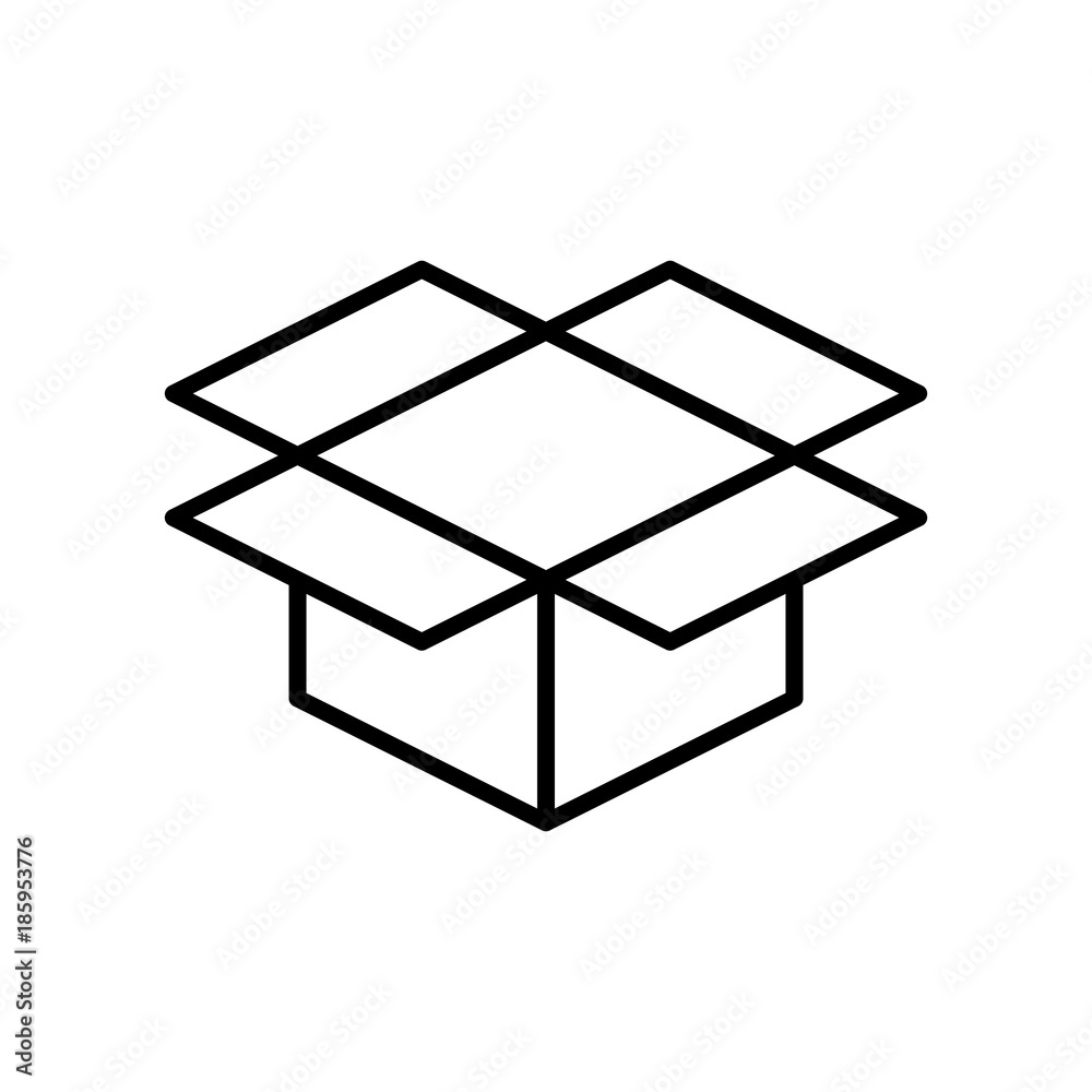 Open Box Icon