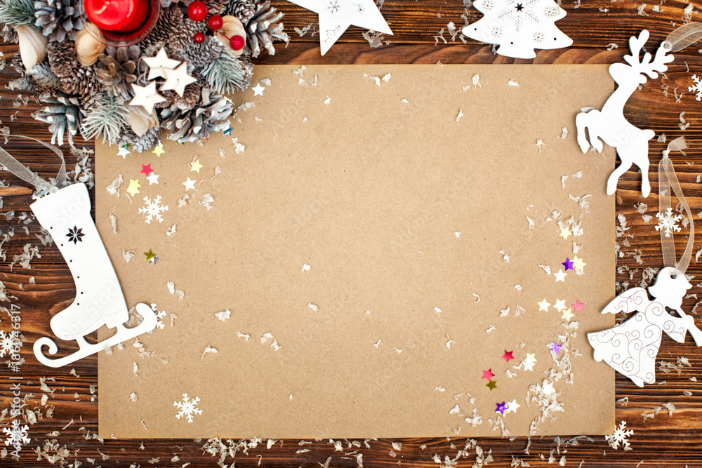 Holiday Letter Background