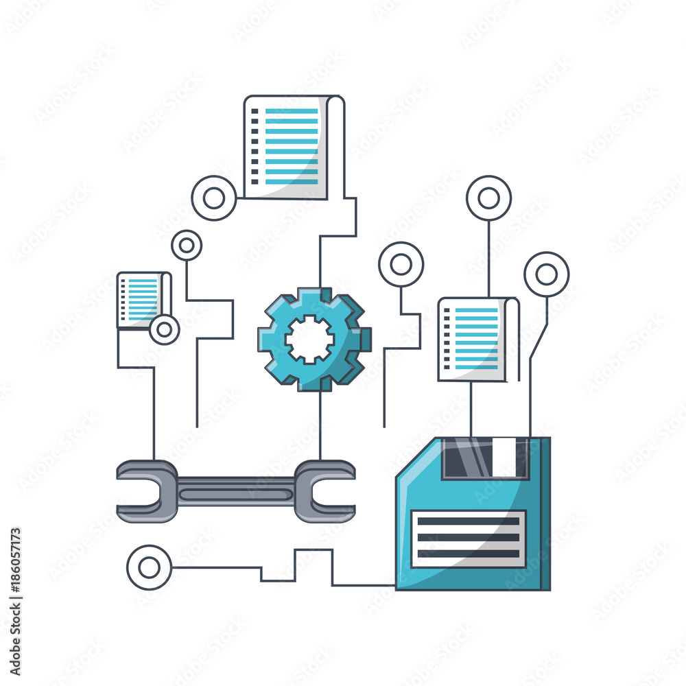 Big data design Stock Vector | Adobe Stock