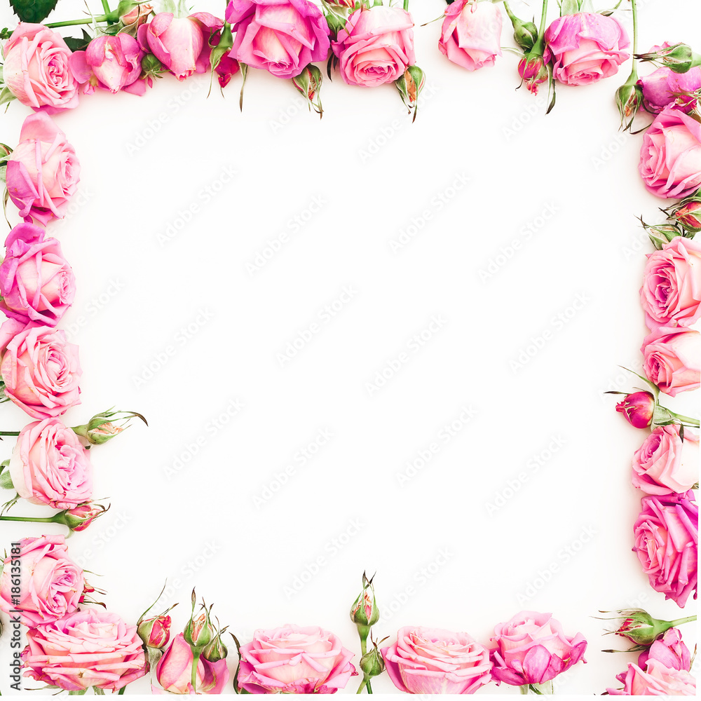 Rose Flower Borders And Frames