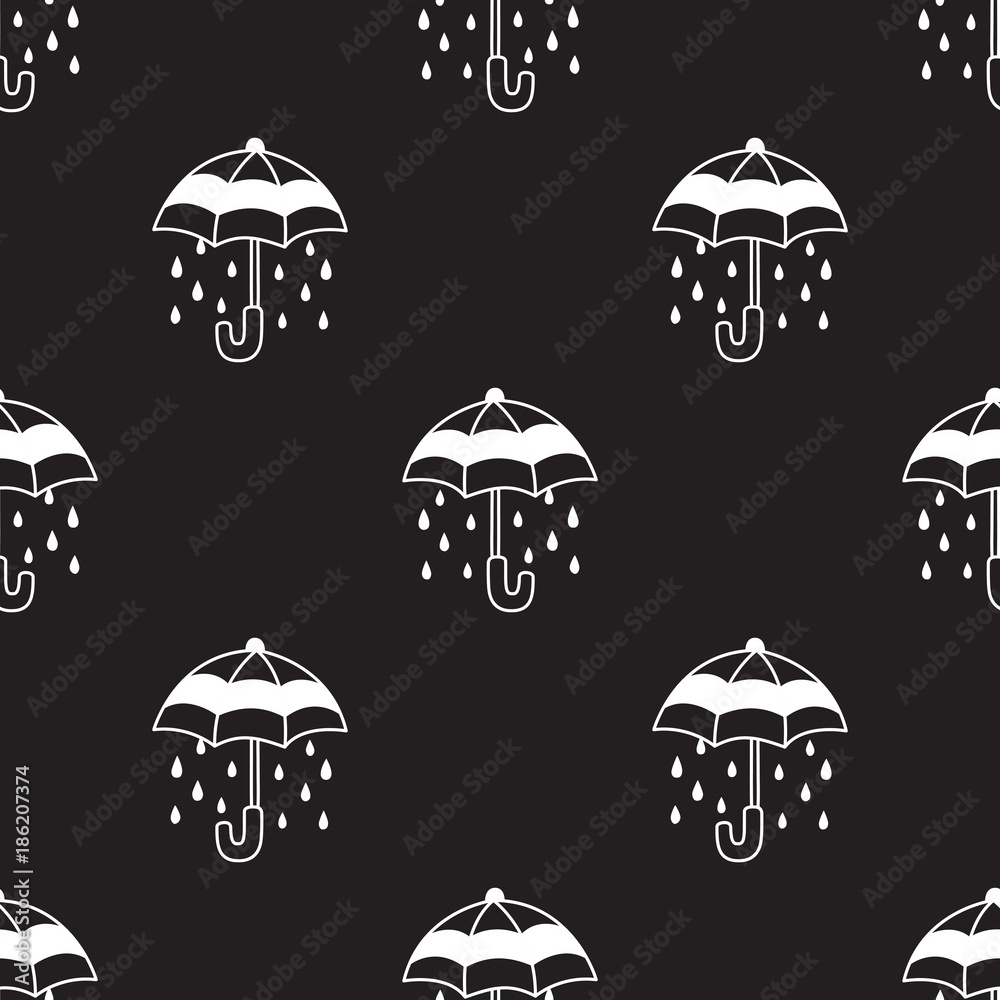 Umbrella Background Black And White