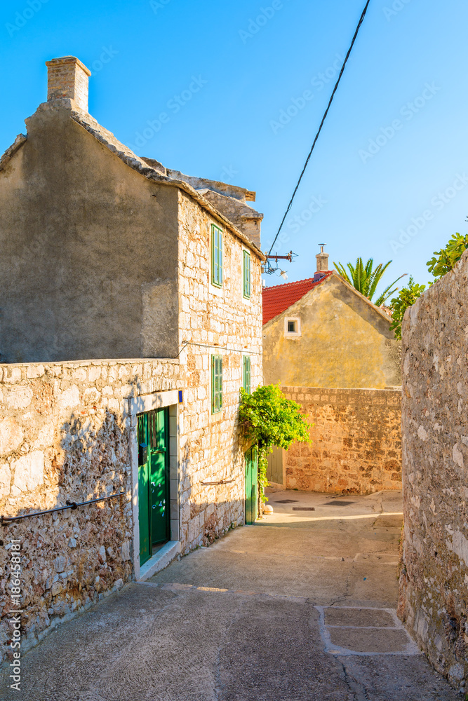 Old Small Stone Houses