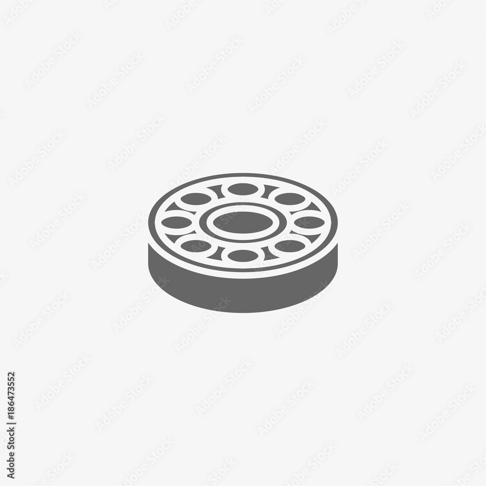 ball bearing vector icon Stock Vector | Adobe Stock