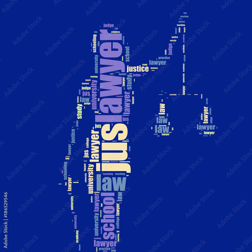 education law word cloud design Stock Vector | Adobe Stock