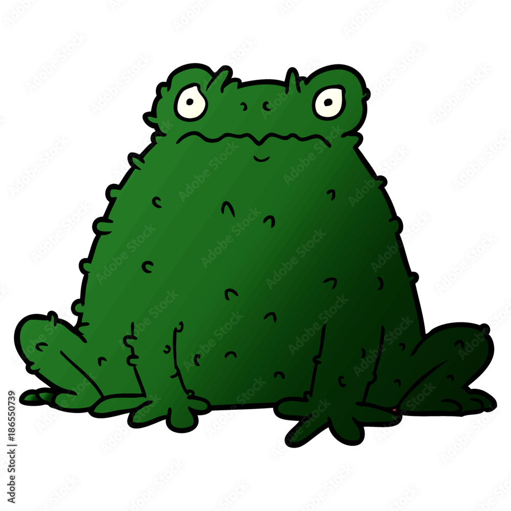 cartoon toad Stock Vector | Adobe Stock
