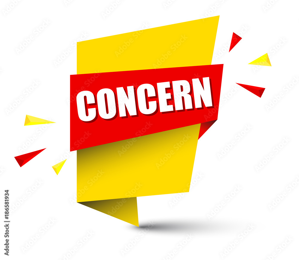banner concern vector de Stock | Adobe Stock