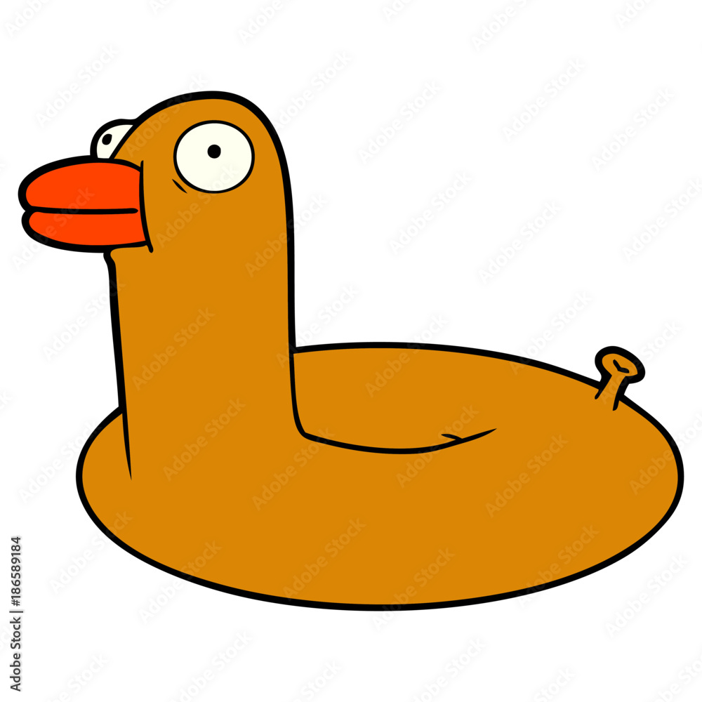 cartoon floatie Stock Vector | Adobe Stock