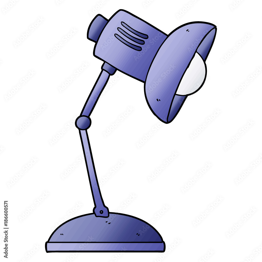 cartoon lamp Stock Vector | Adobe Stock