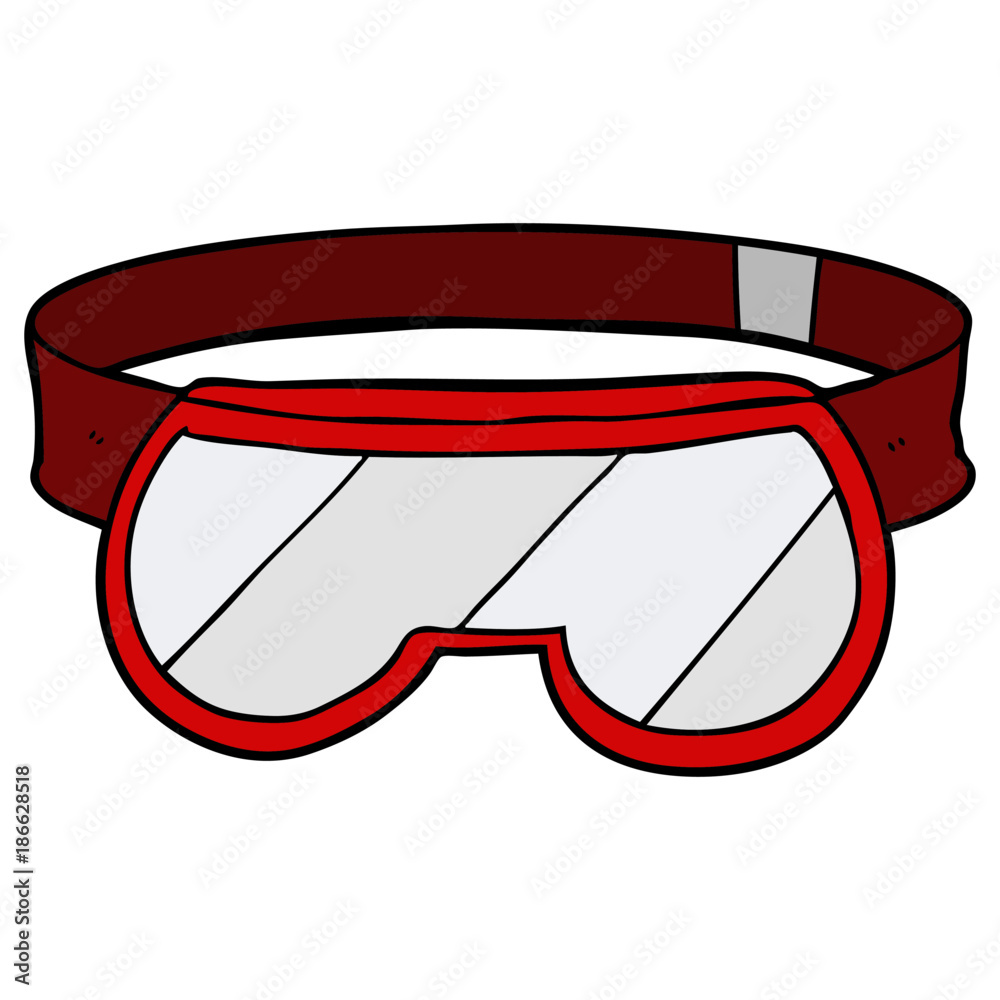 Cartoon Safety Goggles