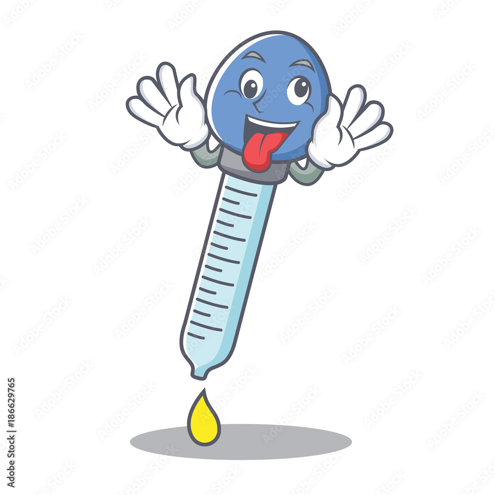 Crazy dropper character cartoon style Stock Vector | Adobe Stock