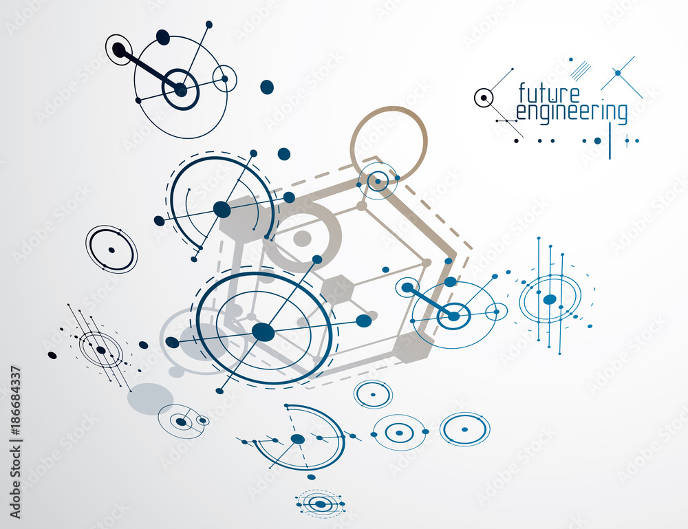 Futuristic Vector Wallpaper