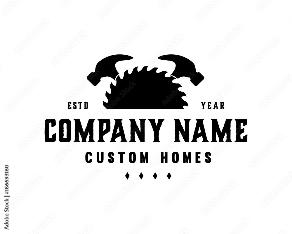 Hammer And Saw Vector