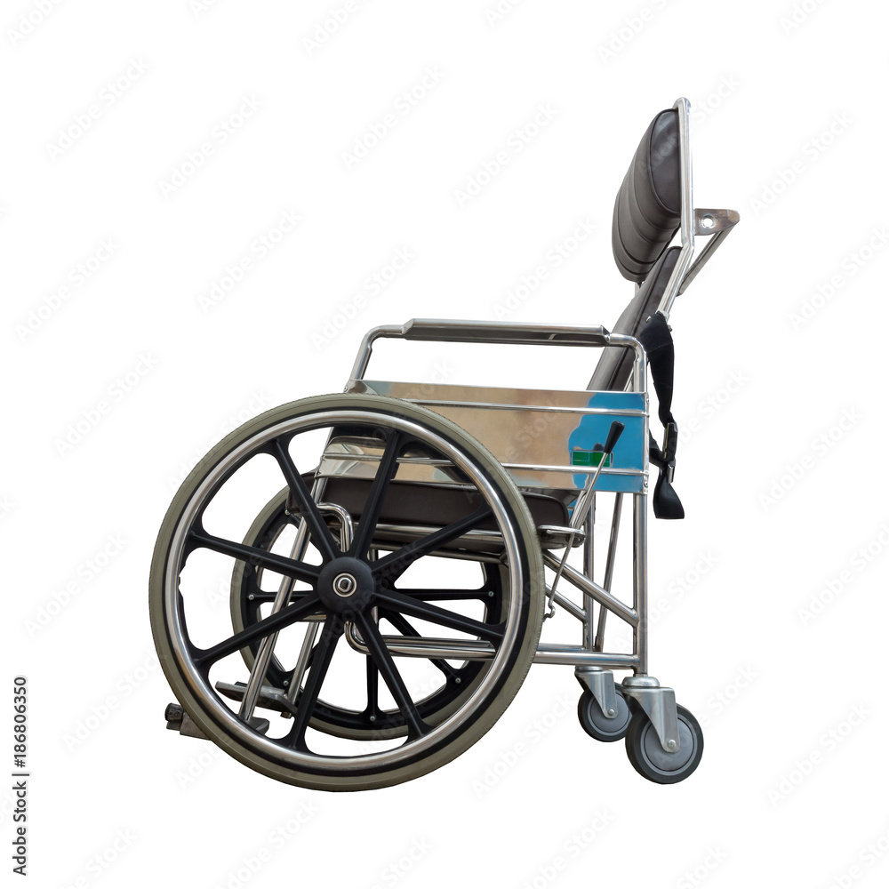 wheelchair isolated on white background Stock Photo | Adobe Stock