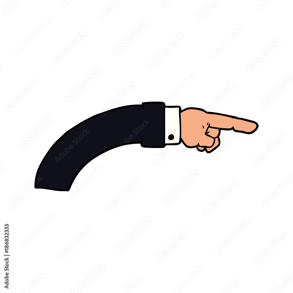 Pointing Arm Clipart