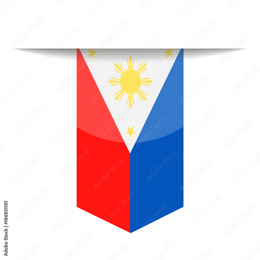 Philippines Flag Vertical