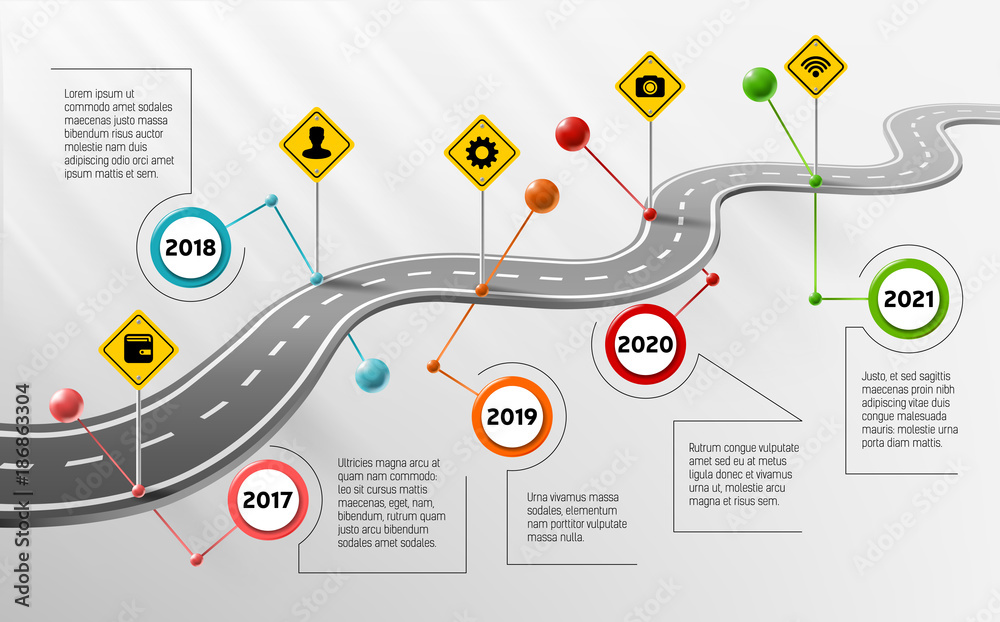 Vector company corporate milestone, history timeline, business ...