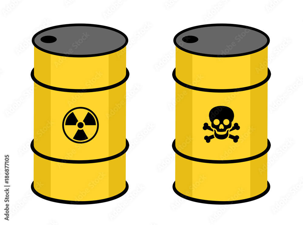 Toxic Waste Barrel Clip Art