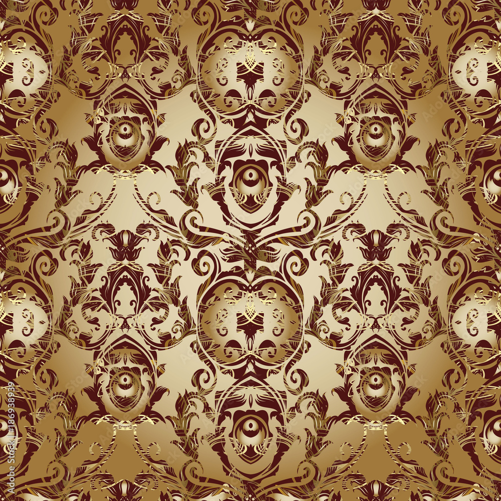Baroque Design Wallpaper