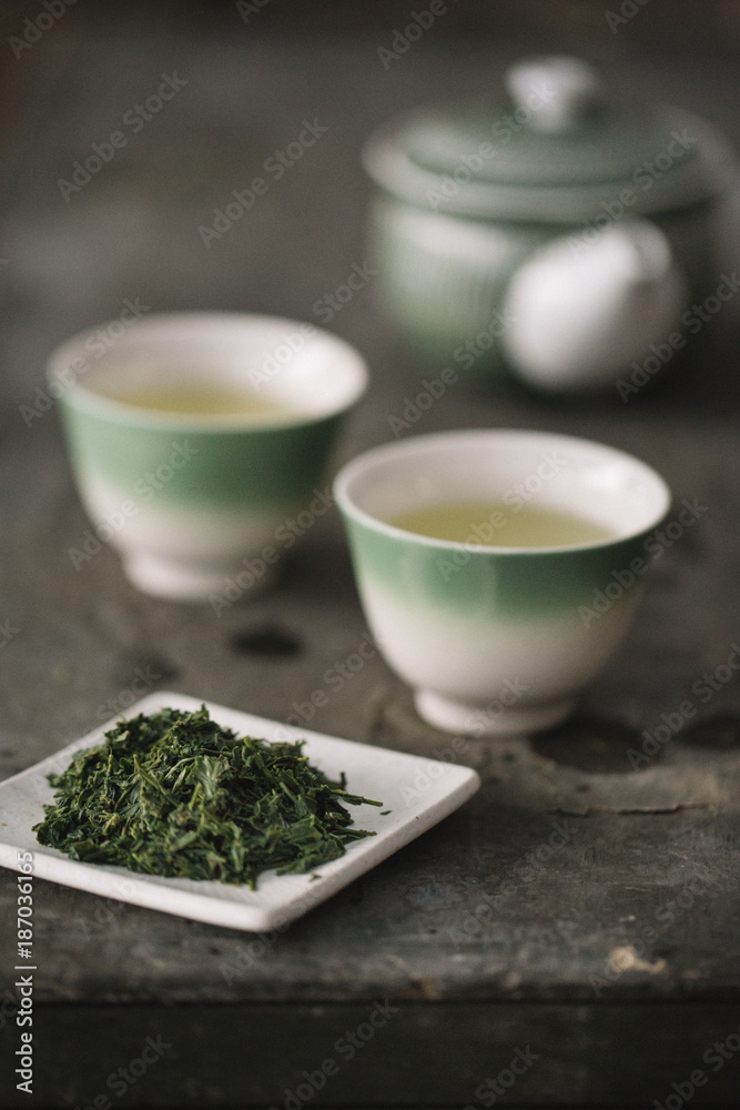 Green tea Stock Photo | Adobe Stock