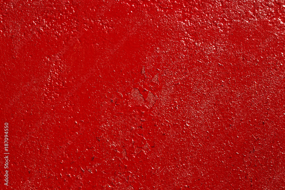 Red Rusty Metal Texture