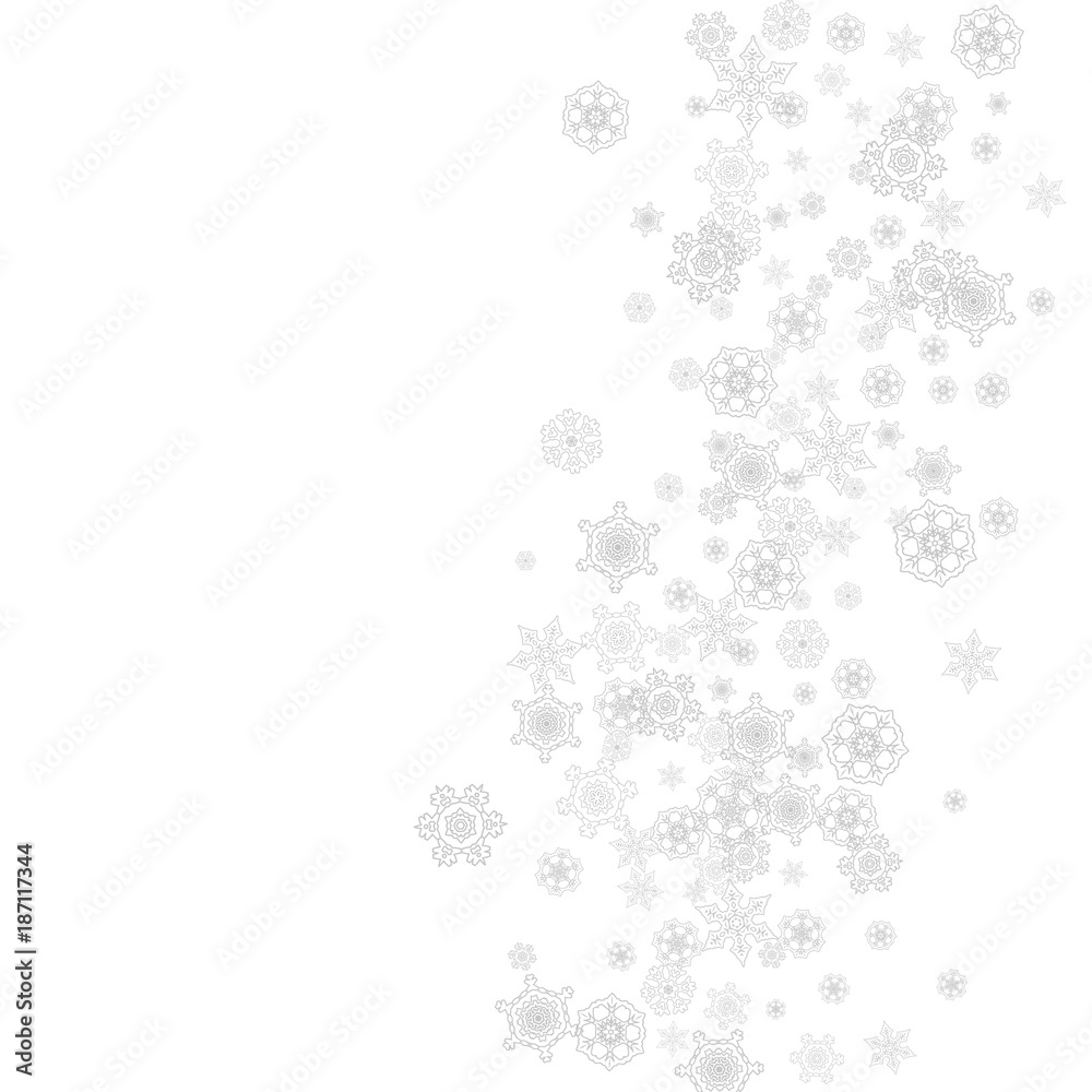 Pretty Snowflakes Falling