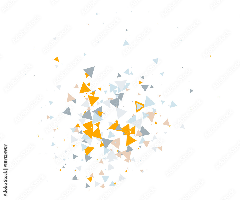 Colorful Shatter Vector Background. Atomic Bomb Explosion, Blast, Bang ...