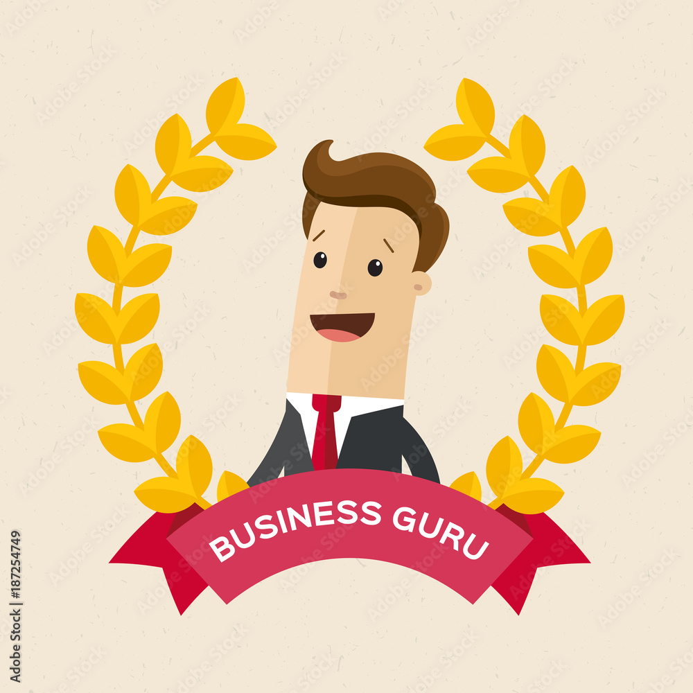 Business Guru Vector