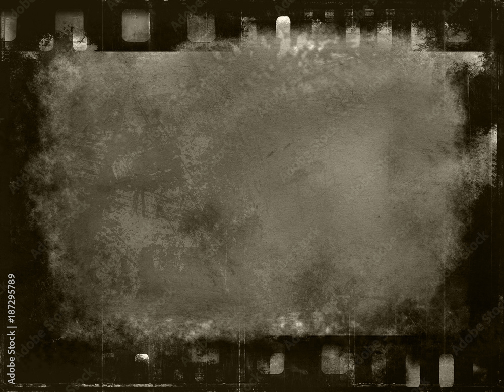 grunge film background Stock-Illustration | Adobe Stock